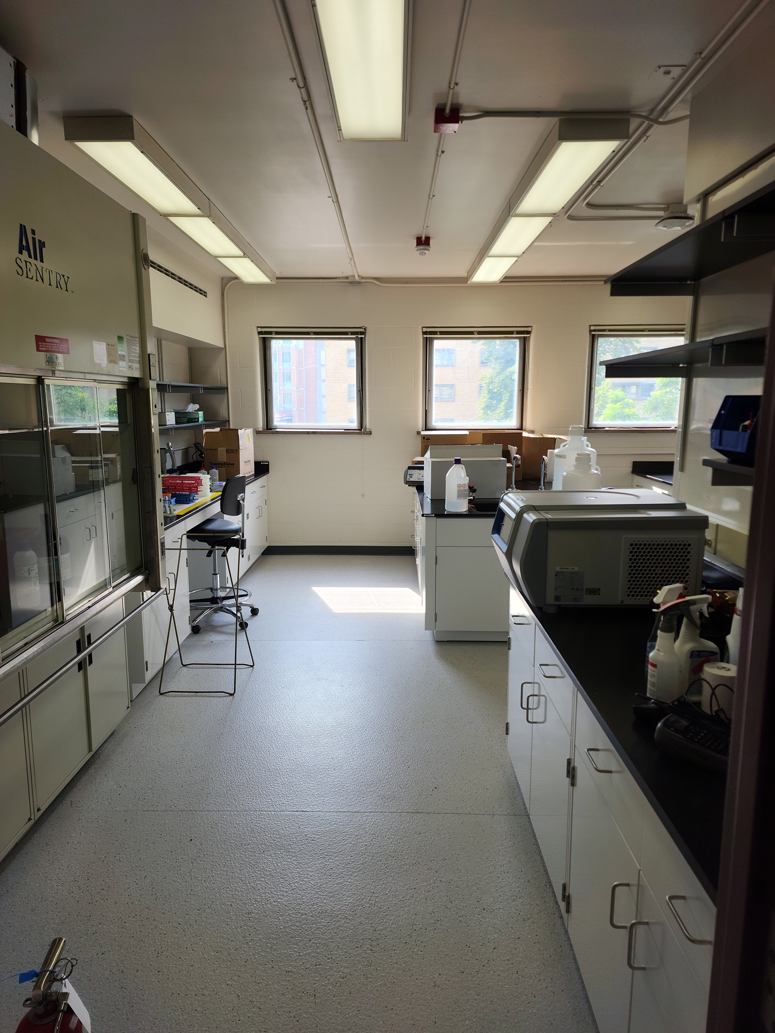 Lab space renovation update – Rhoads lab – UW–Madison